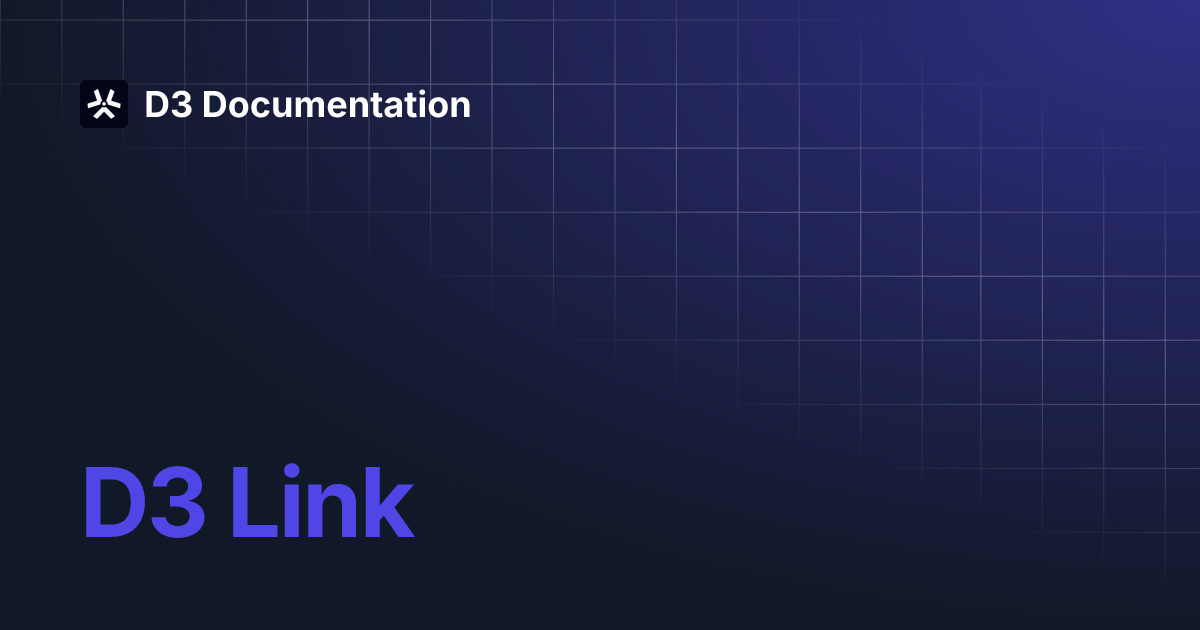 D3 Link | D3 Documentation